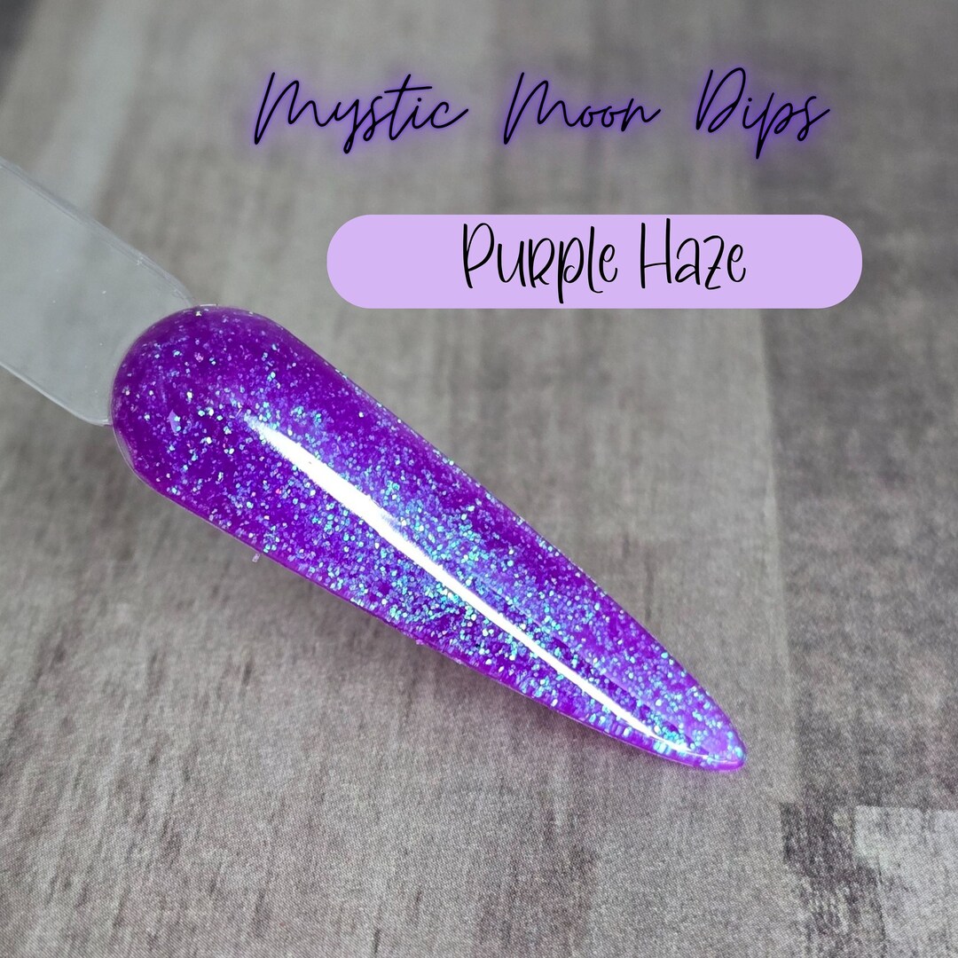 PURPLE HAZE, Dip Powder, Dip Powder for Nails, Nail Dip, Dip Nail ...