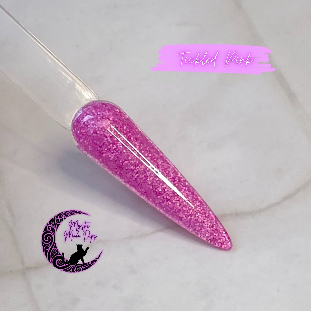 Tickled Pink, Pink Acrylic Powder, Nail Dip Powder, Dipping Nails ...