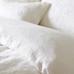 Off White Stonewashed Cotton Bedding for Wedding or Anniversary Gift ...