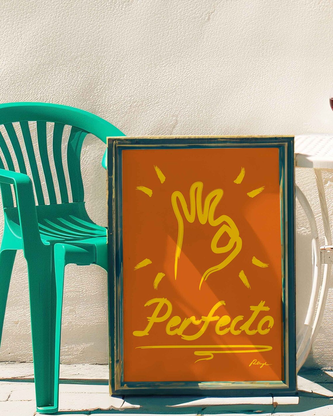 Perfecto Print, Cute Quote Poster Sketch, Hand Drawn Typography Print ...