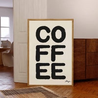 More Espresso Poster Cup of Coffee Poster Boho Coffee Poster Coffee ...