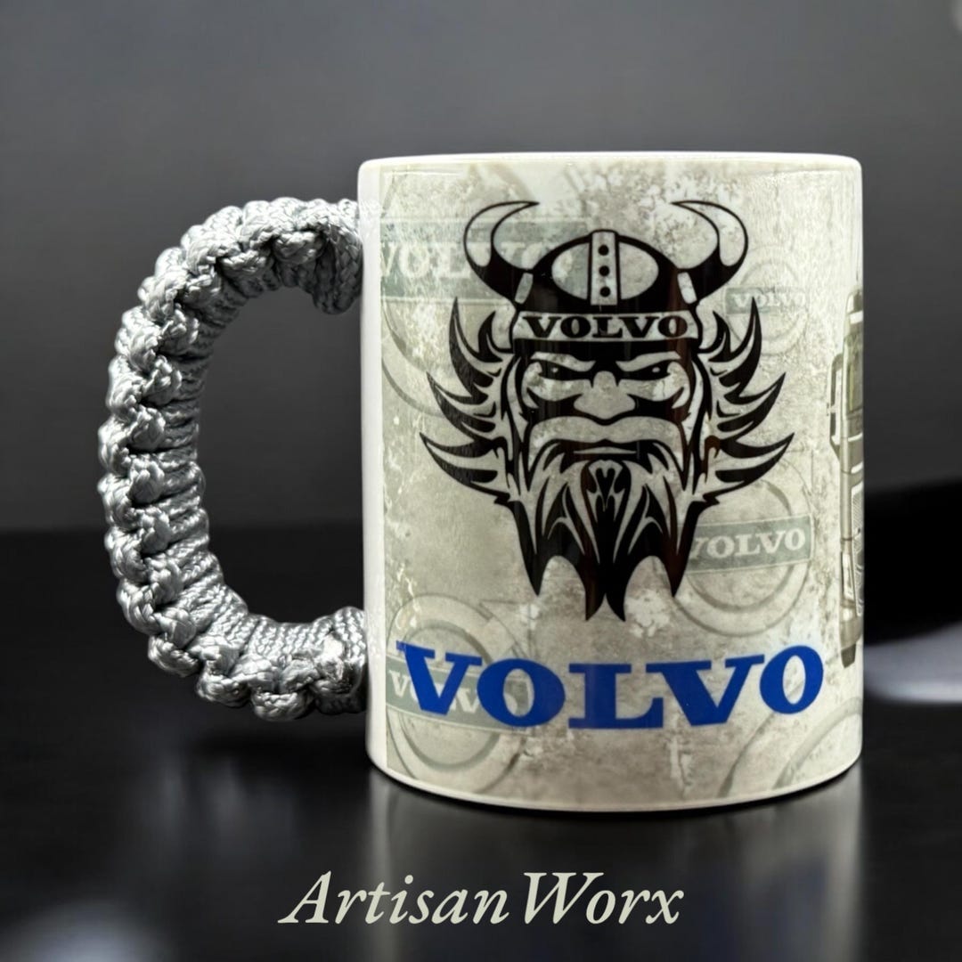 Volvo Truck Paracord Mug *perfect Gift for Truck Driver * - Etsy