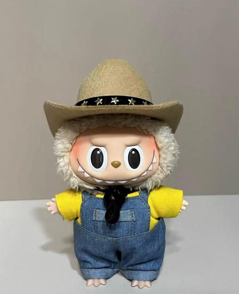 Handmadecowboy Outfit for Labubu Labubu Accessories Labubu OOTD Western ...