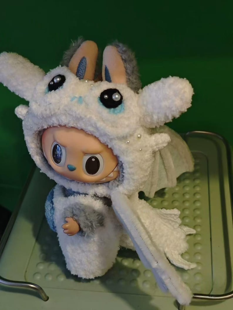 Labubu Clothes – Handmade Toothless & Light Fury Costume Outfit for ...