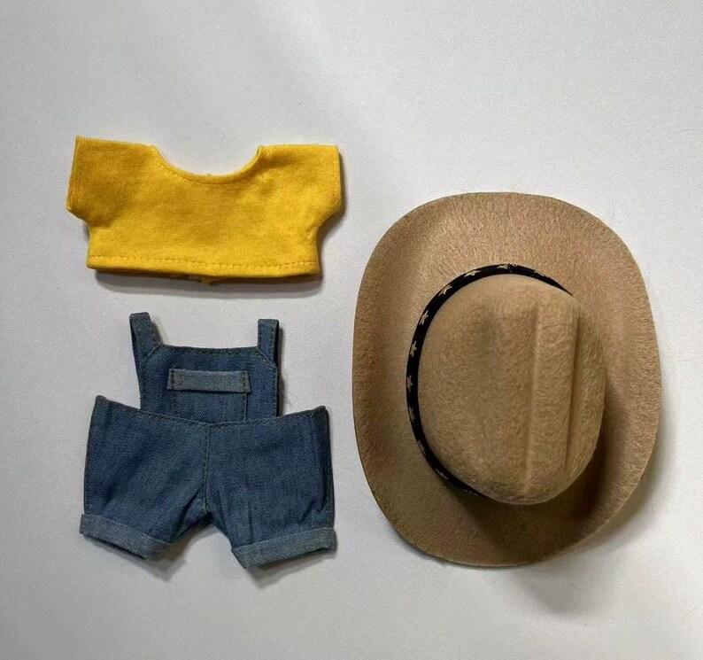 Handmadecowboy Outfit for Labubu Labubu Accessories Labubu OOTD Western ...