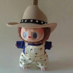 Handmadecowboy Outfit for Labubu Labubu Accessories Labubu OOTD Western ...