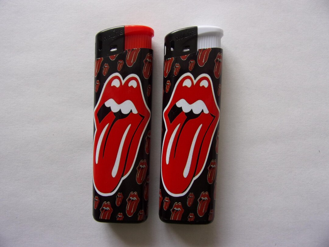 Tongue Classic Rock Music Band Record Album Lot Electronic Lighter 2 ...