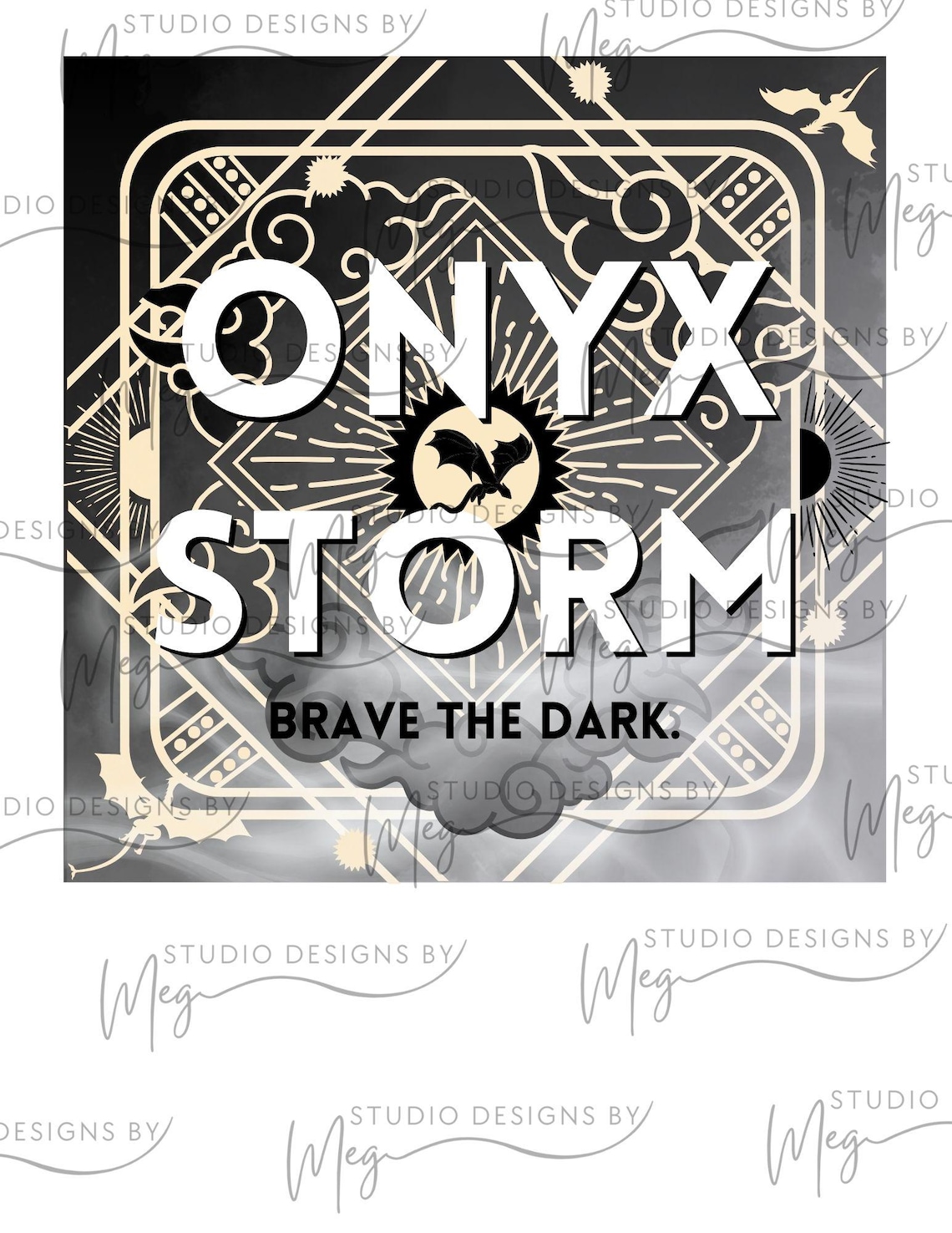 Onyx Storm Inspired PNG - Digital File - Etsy