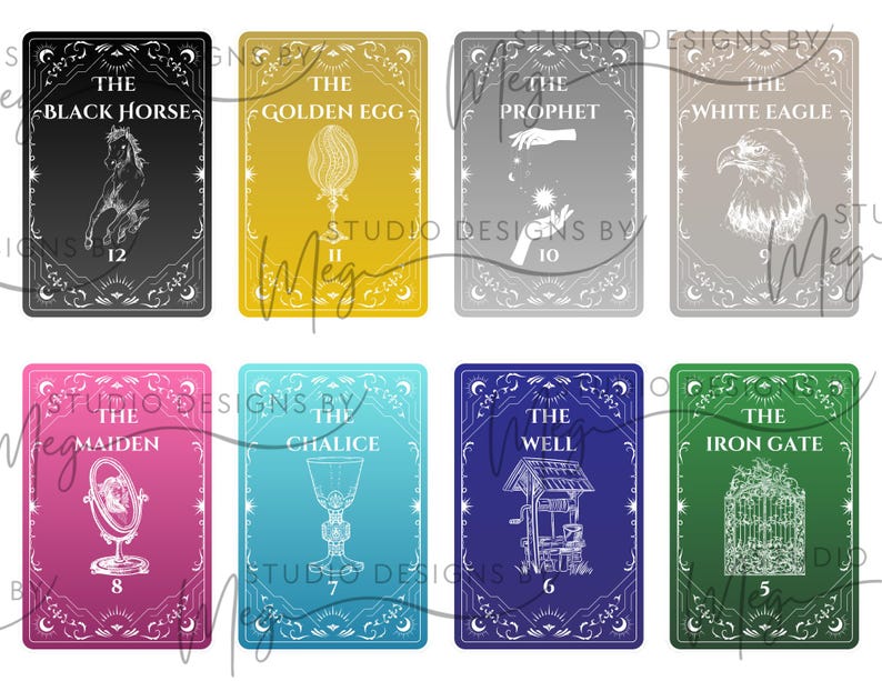 One Dark Window and Two Twisted Crowns Providence Cards - Deck Style ...