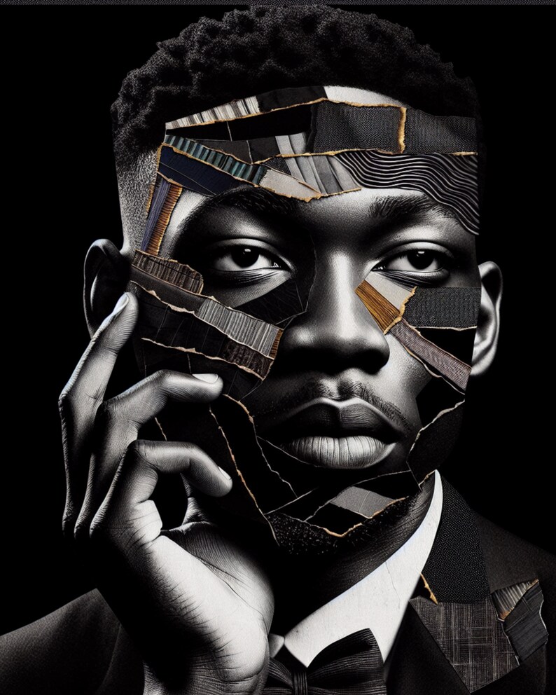 Stitches of the Soul | Wall Art | AI Generated | African American ...