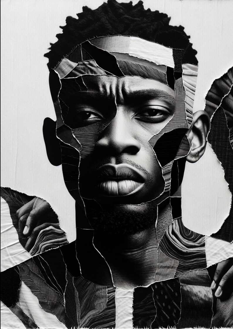 Stitches of the Soul | Wall Art | AI Generated | African American ...
