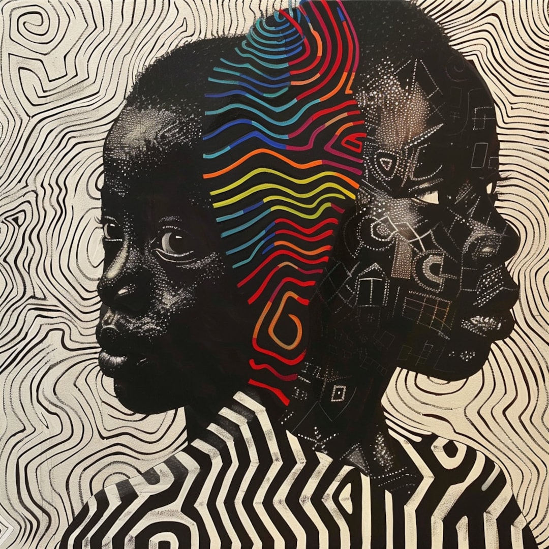 Monochrome Vibrance: Zebra Dreams | Wall Art | AI Generated | African ...