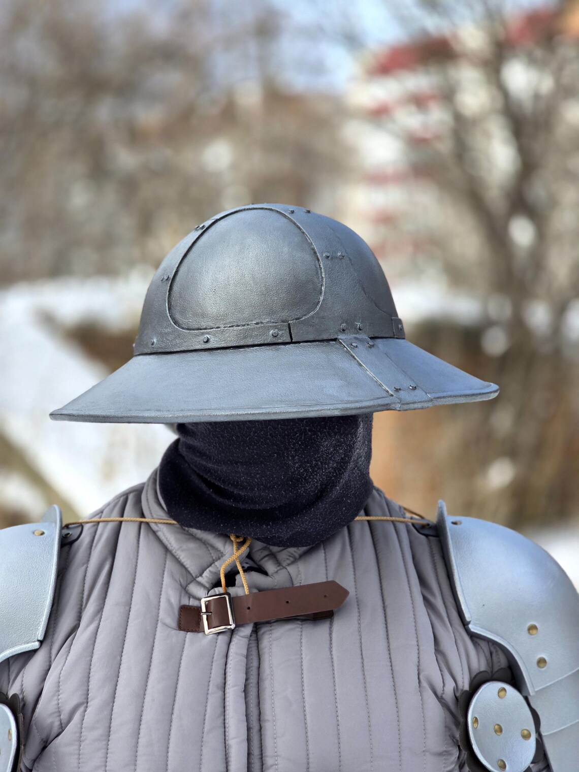 Kettle Hat Pattern, Medieval Armor Template, 1450s Helmet for Cosplay ...