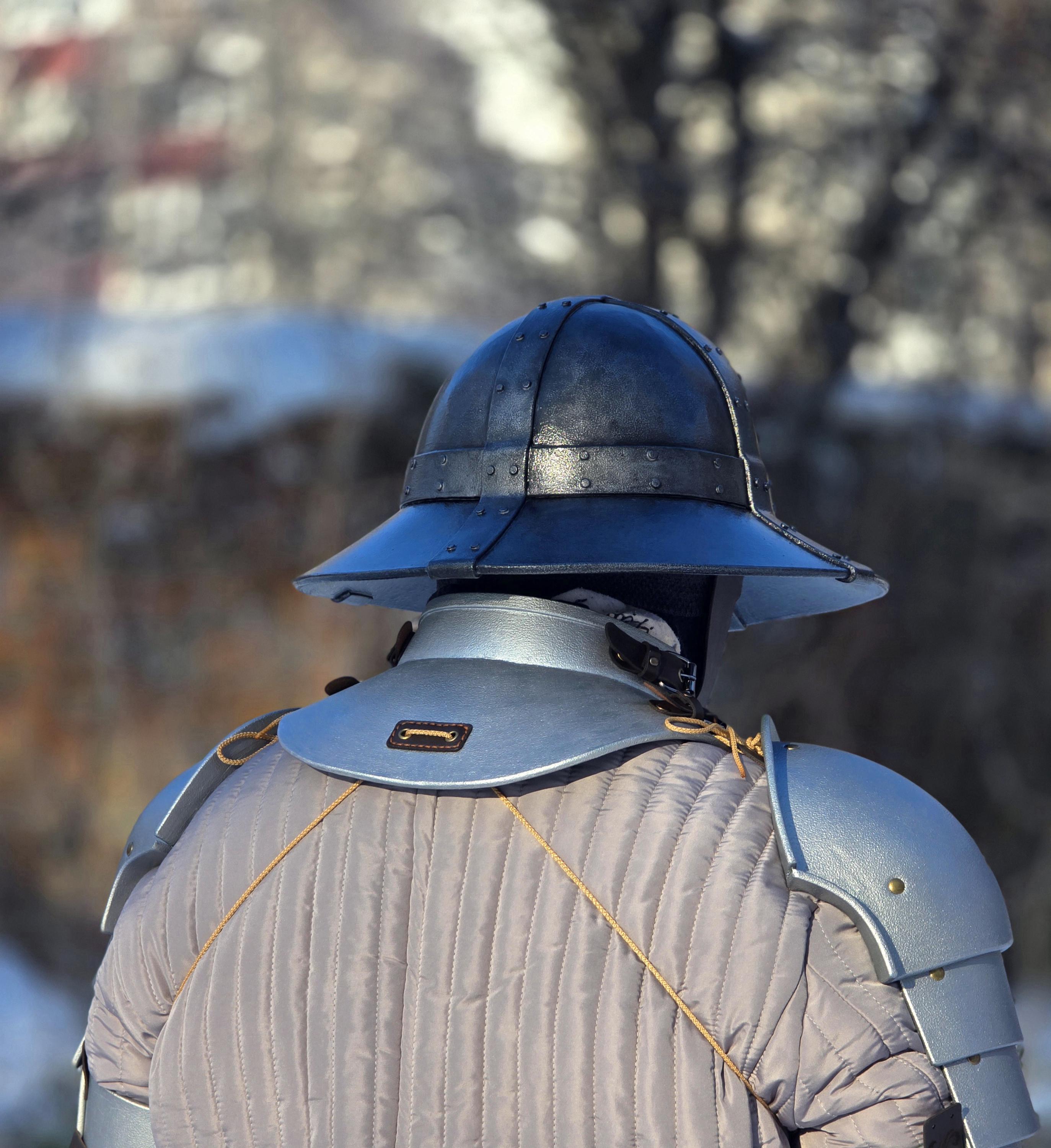 Medieval Gorget EVA Foam Pattern – Type 1 Knight Neck Guard PDF Pattern ...