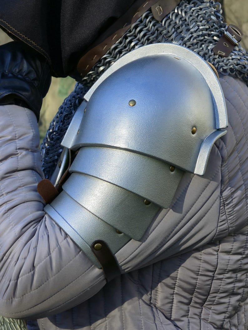 Medieval Articulated Shoulder Armor Pattern Type 3 | EVA Foam Cosplay ...