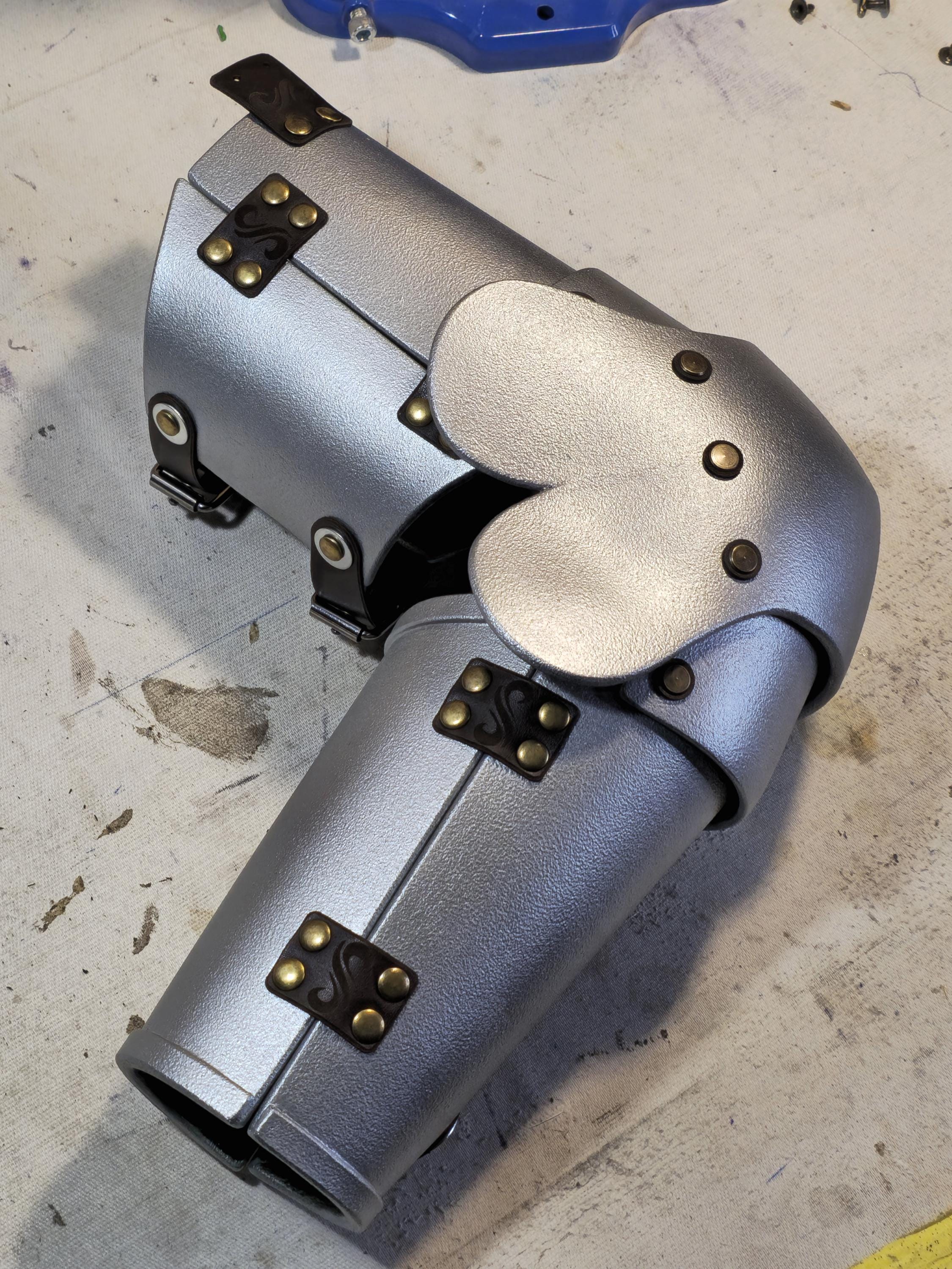 Articulated Arm Armor Pattern | Movable EVA Foam Cosplay Template (PDF ...