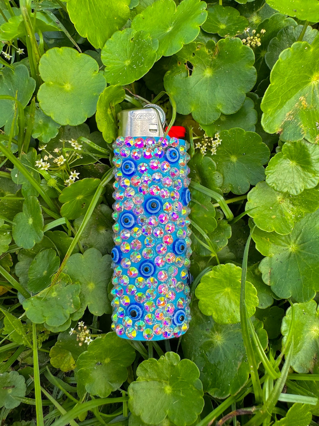 Rhinestone Bedazzled BIC Lighter Evil Eye Crystals - Etsy