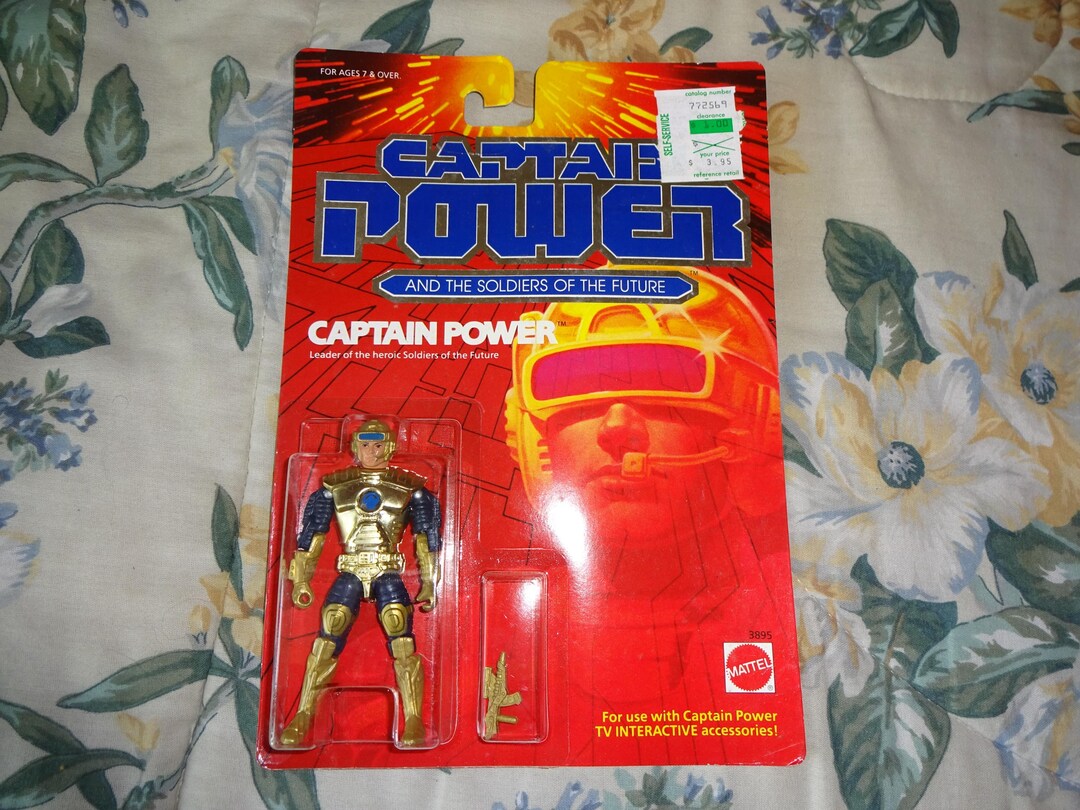 Captain Powers Action Figure - Etsy