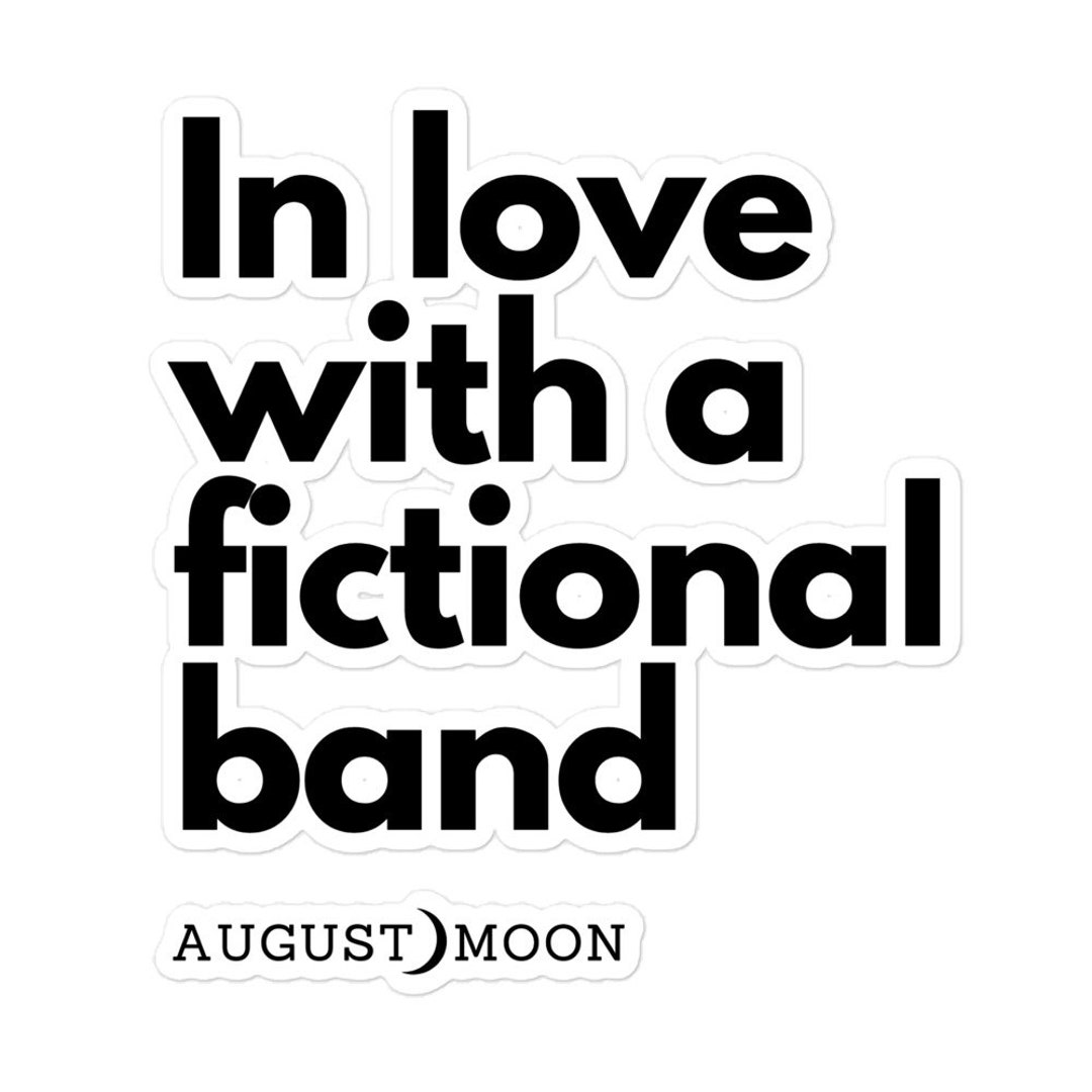 August Moon the Idea of You Sticker,august Moon Band Sticker, Nicholas ...