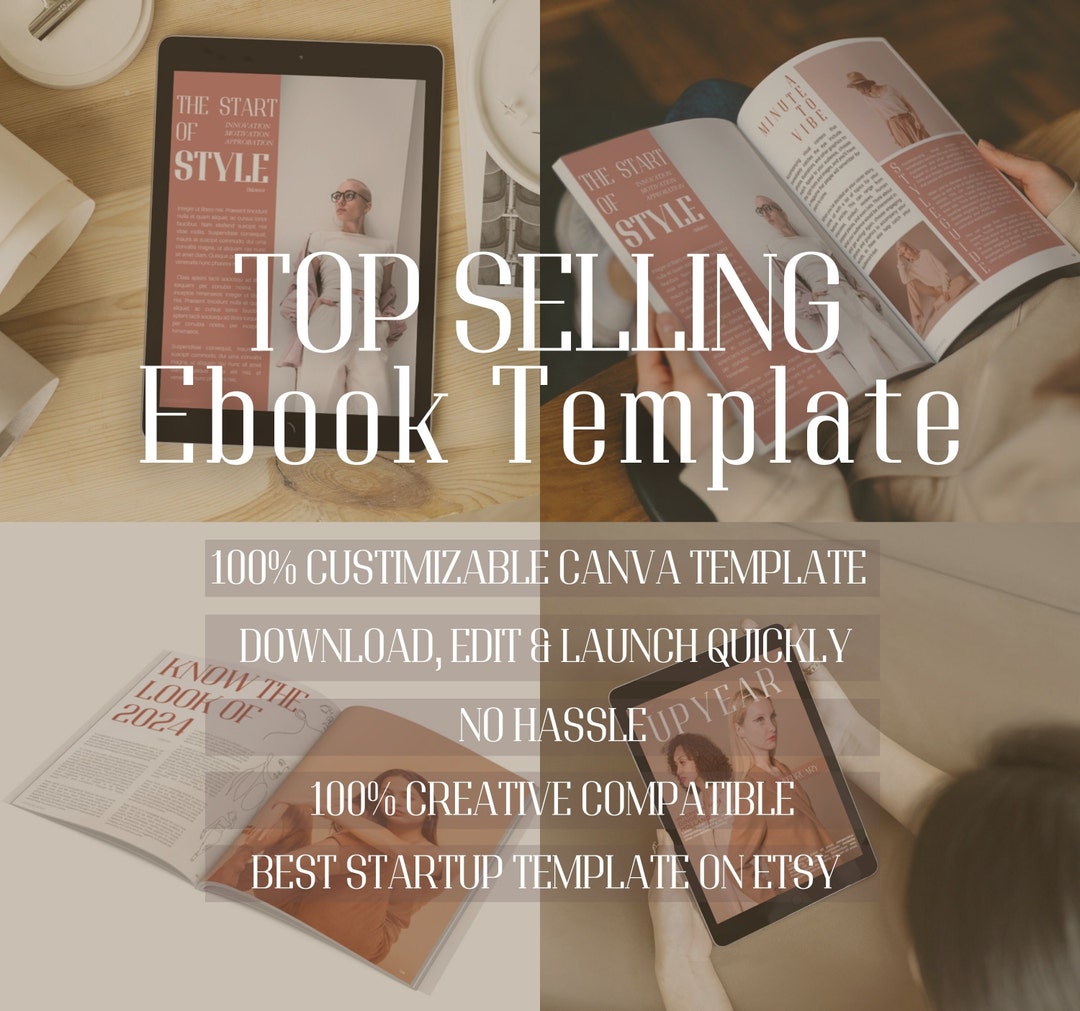 DIY Ebook Template Great Aesthetics for Your Start up Portfolio - Etsy