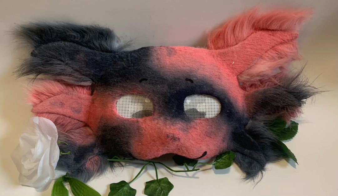 Axolotl Therian Mask | Cosplay Mask - Etsy