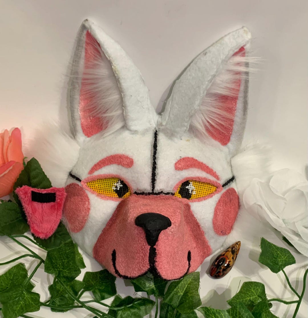 Funtime Foxy Therian Mask Cosplay Mask - Etsy