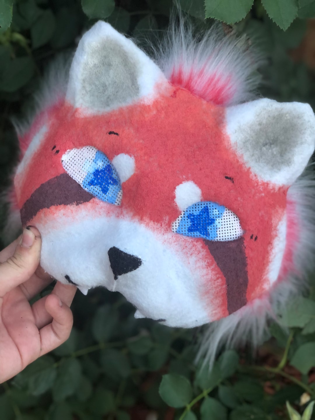 Red Panda Therian Mask/cosplay Mask - Etsy