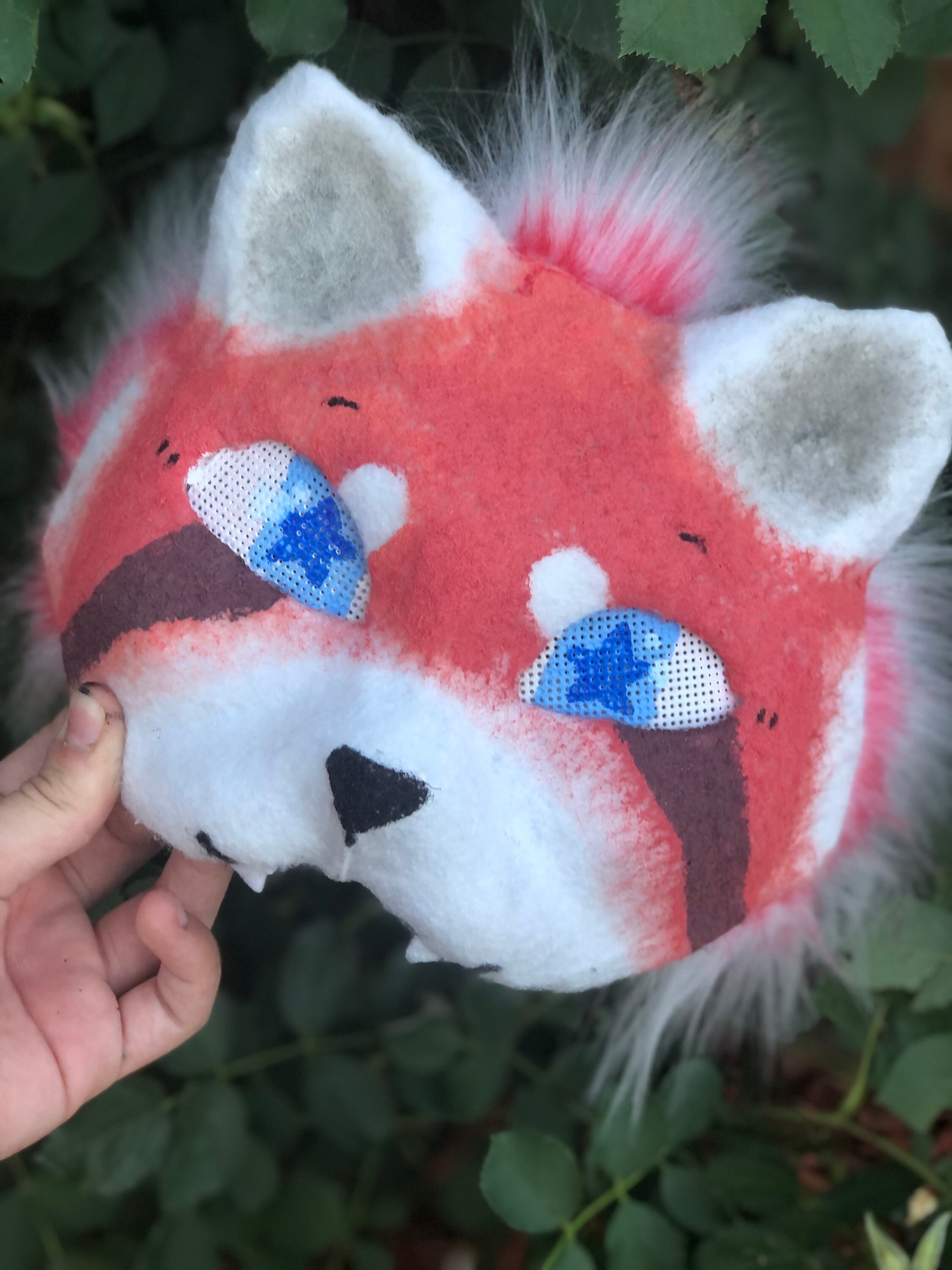 Red Panda Therian Mask/cosplay Mask - Etsy