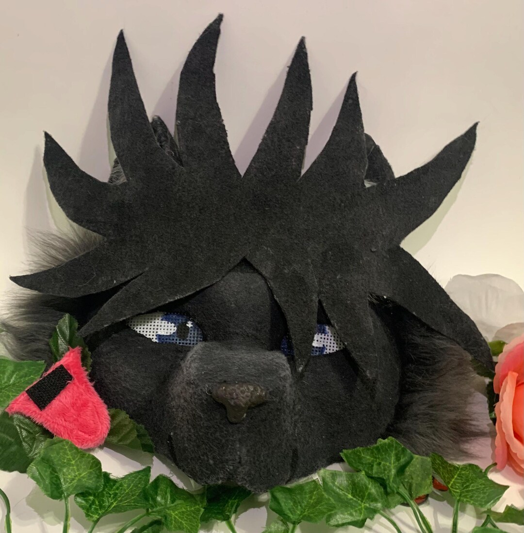 Wolf Megumi Fushiguro Therian Mask Cosplay Mask - Etsy