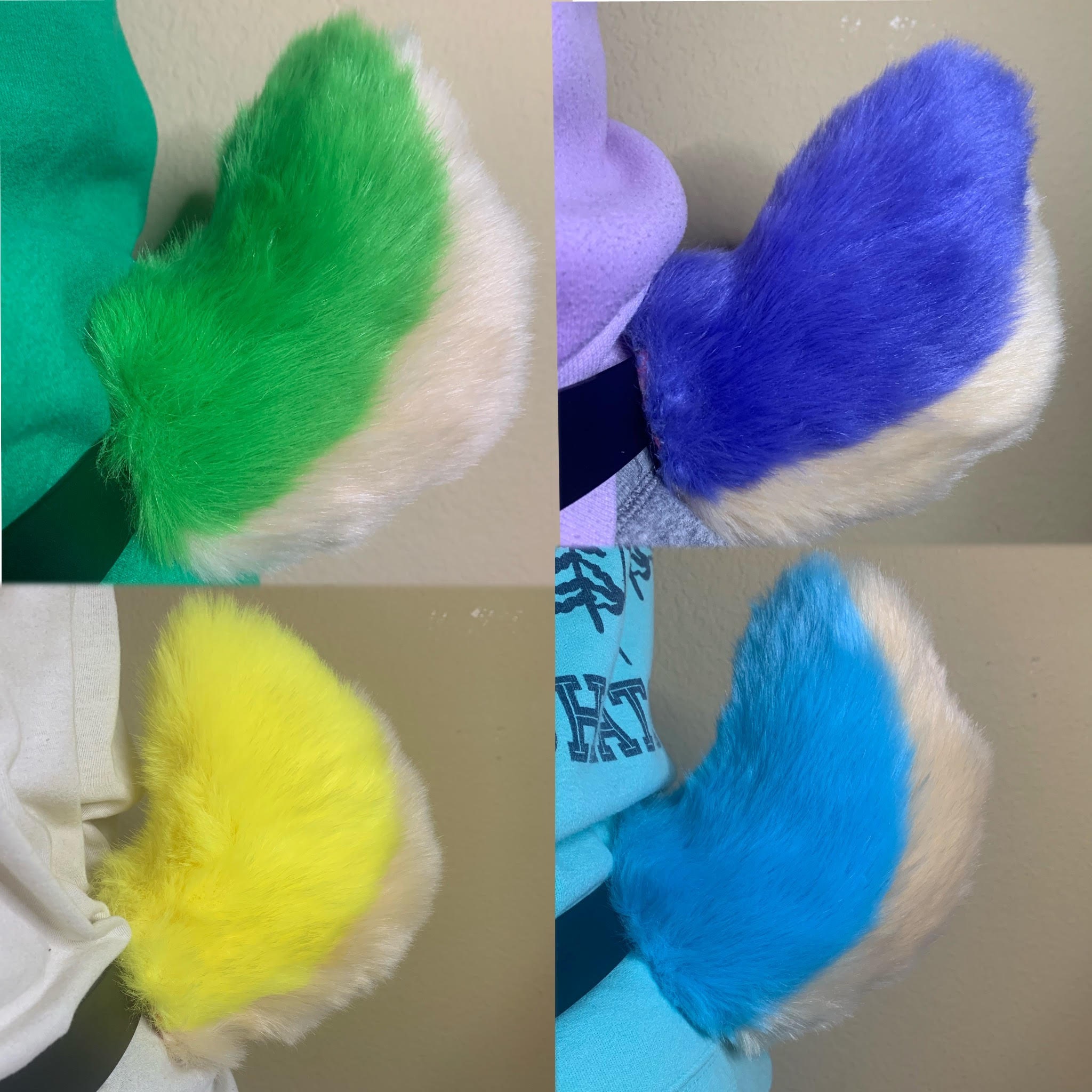 Nub Tail Fursuit Tail/cosplay Tail 4 Different Colors - Etsy