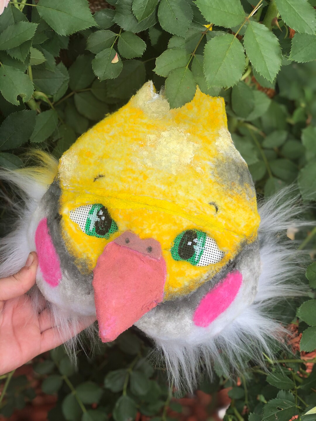 Cockatiel Therian Mask/cosplay Mask - Etsy