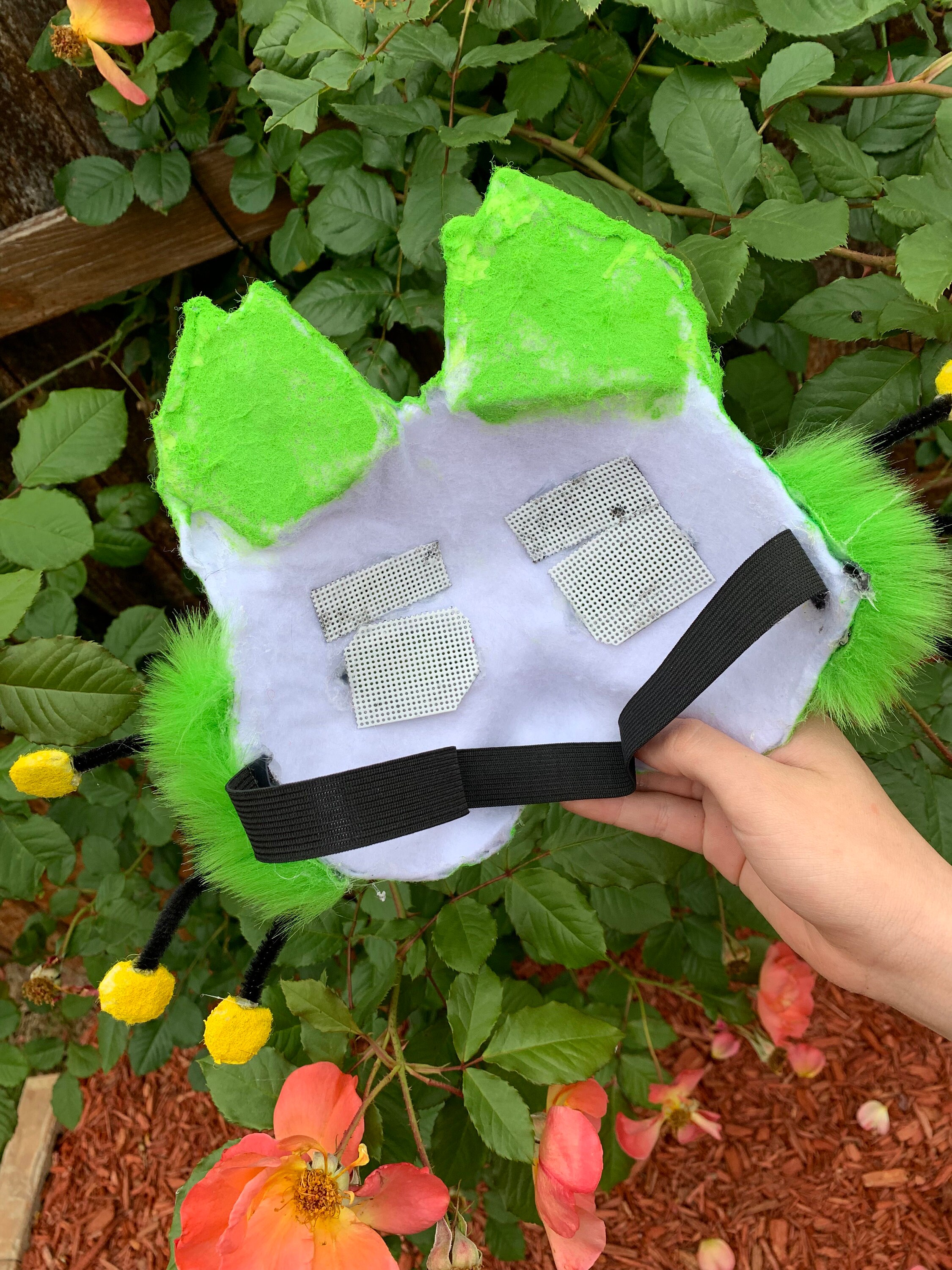 Green Alien Cat Therian Mask/cosplay Mask - Etsy