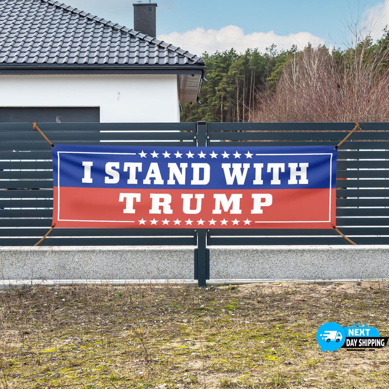 Trump 2024 Vinyl Banners - Etsy