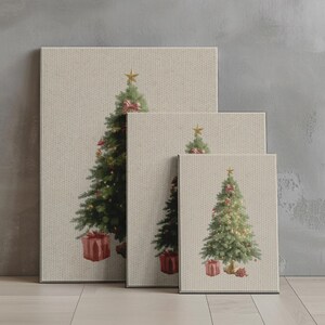 Christmas Tree Print, Christmas Tree Decor, Christmas Winter Wall Art ...