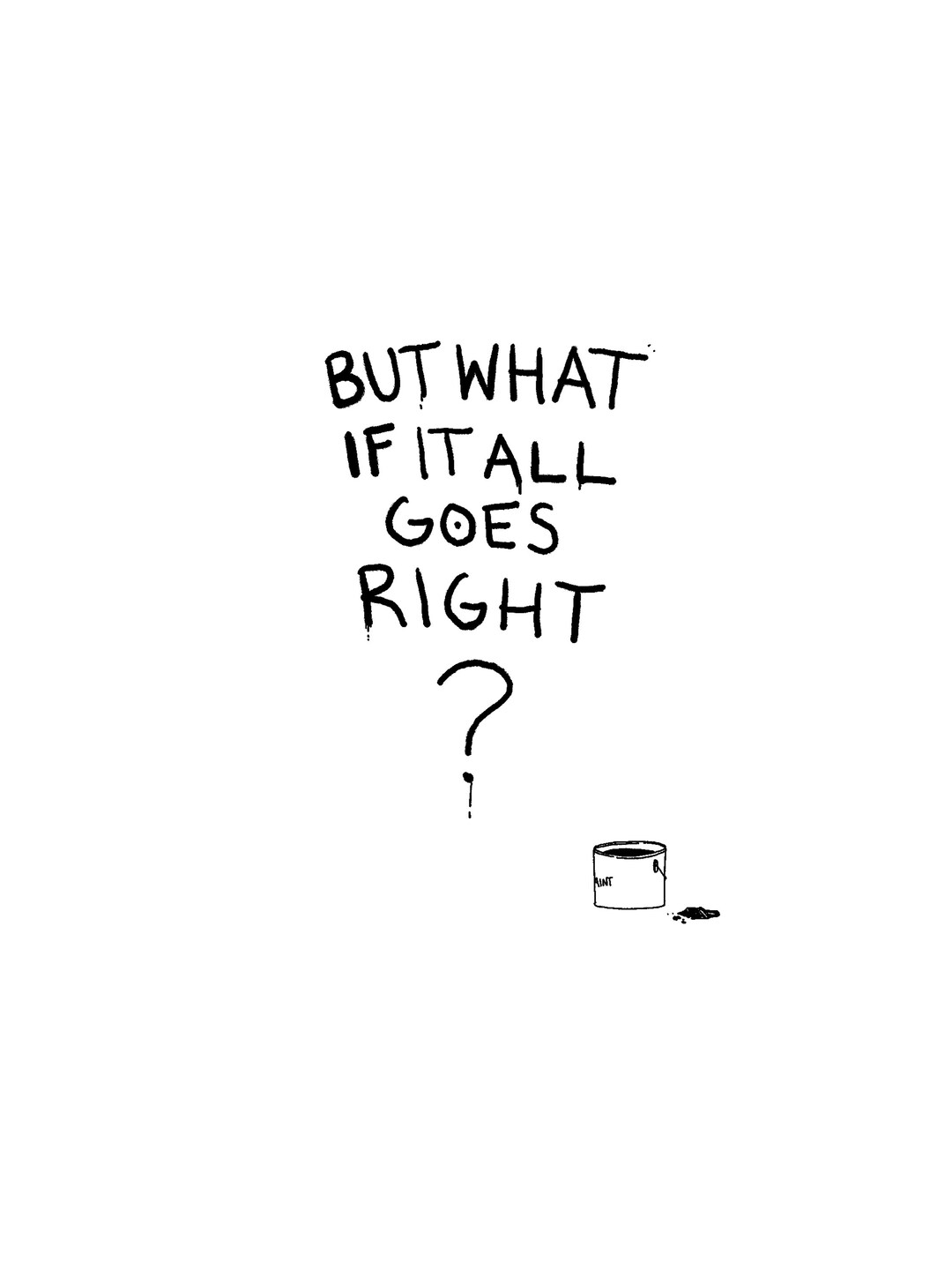 What If Printable Poster - Etsy