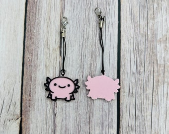 3D Printed Axolotl Keychain - Etsy