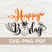 Happy Boo Day SVG Halloween Cake Topper Cute Ghost Boo Day Cake Decor ...