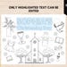 Editable Baptism Activity Coloring Page Personalized Printable ...