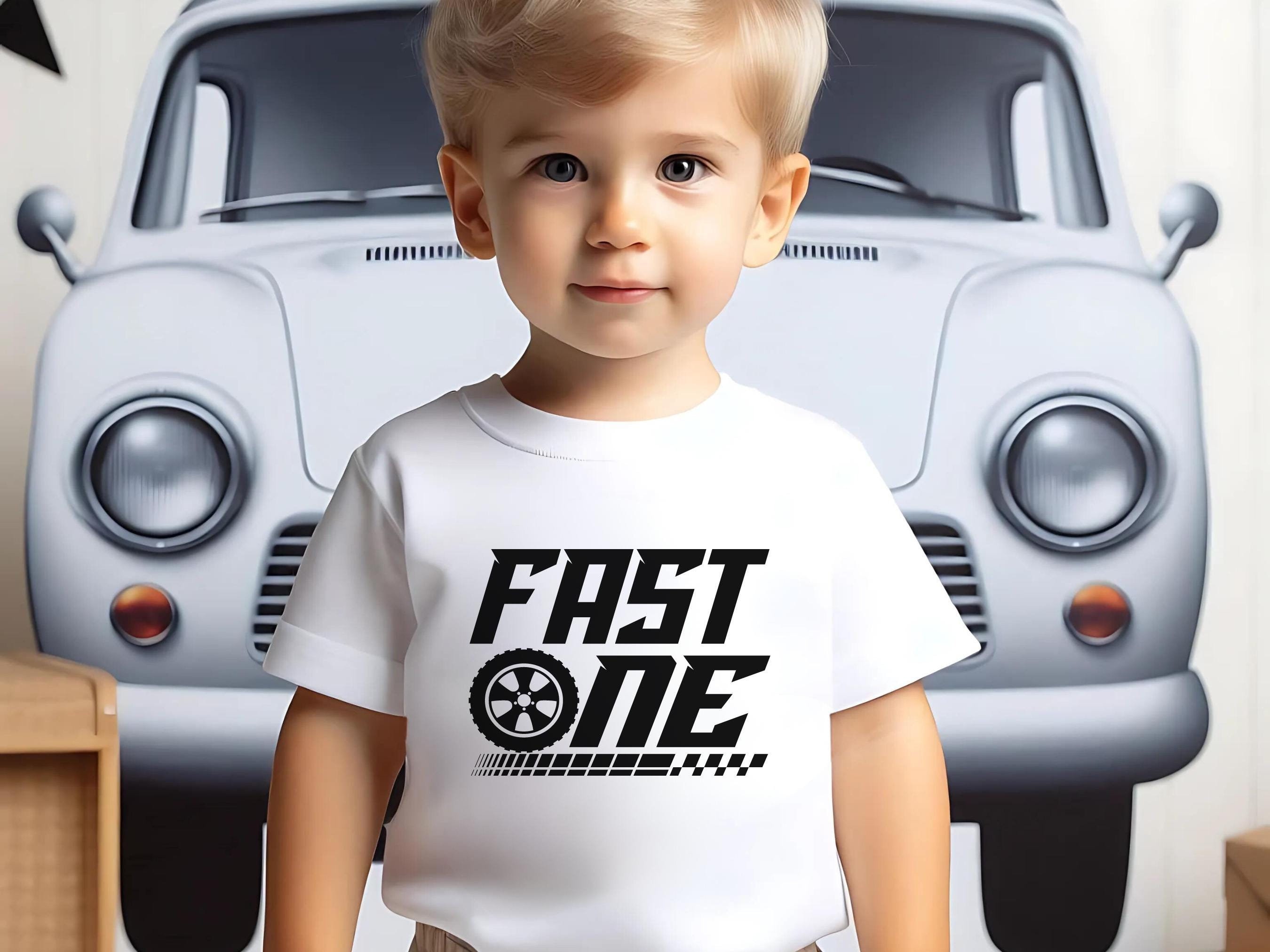 Fast One Birthday Shirt Svg Race Car Birthday Party Outfit Racing Theme ...