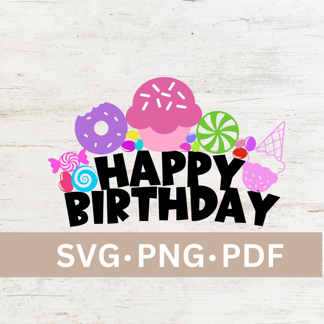 Candyland Birthday Cake Topper Candy Land Theme Cake Lollipop Cake ...