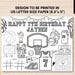 Editable Basketball Coloring Placemat Printable Basketball Activity ...