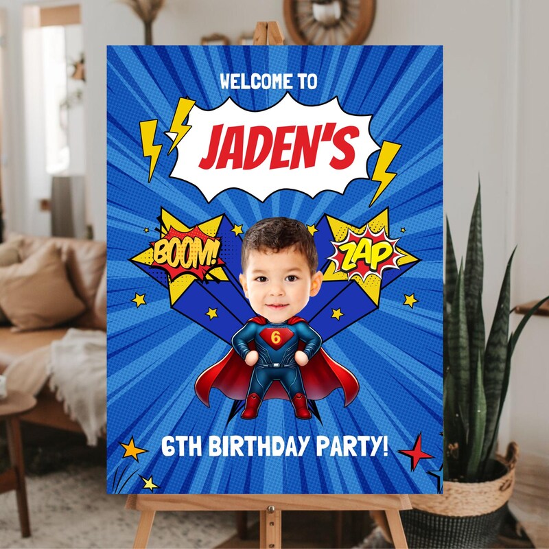 Superhero Welcome - Etsy