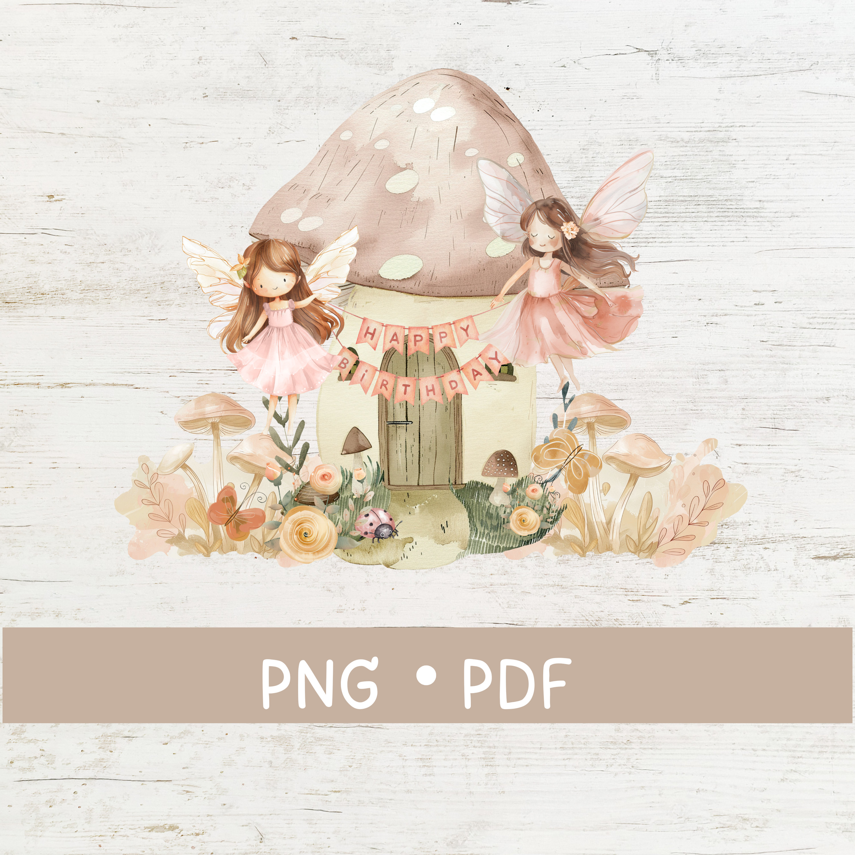 Fairy Cake Topper, Fairy Cake Decorations, Fairy Cupcake Decorations ...