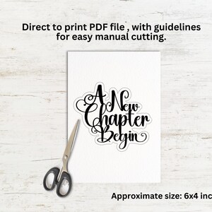 New Chapter Cake Topper SVG: Baby Shower Decor (digital Download) - Etsy