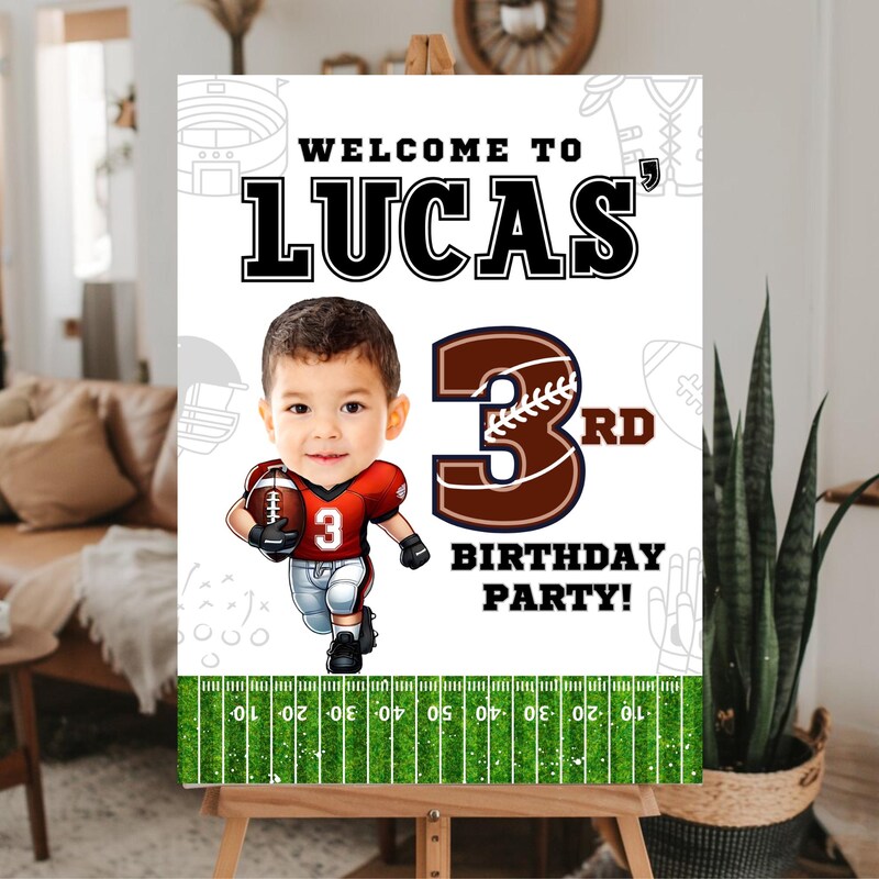 Football Welcome Sign - Etsy