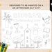 Editable Baptism Activity Coloring Page Personalized Printable ...