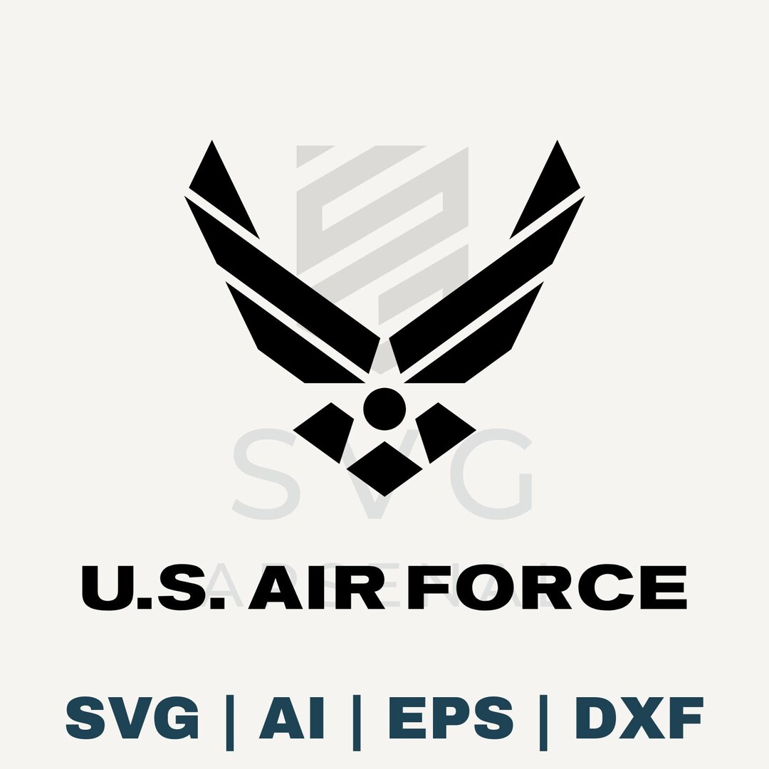 US Air Force Logo SVG, Airman, USAF, Aim High (digital Download) - Etsy