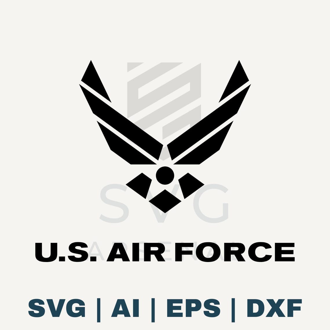 US Air Force Logo SVG, Airman, USAF, Aim High (digital Download) - Etsy