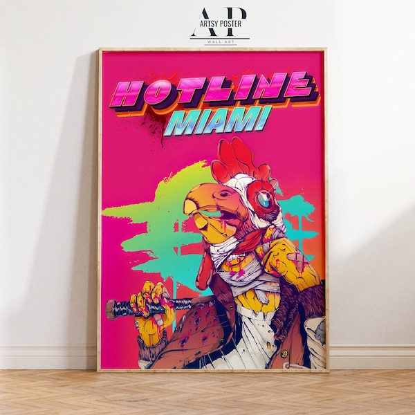 Retro Miami Decor - Etsy