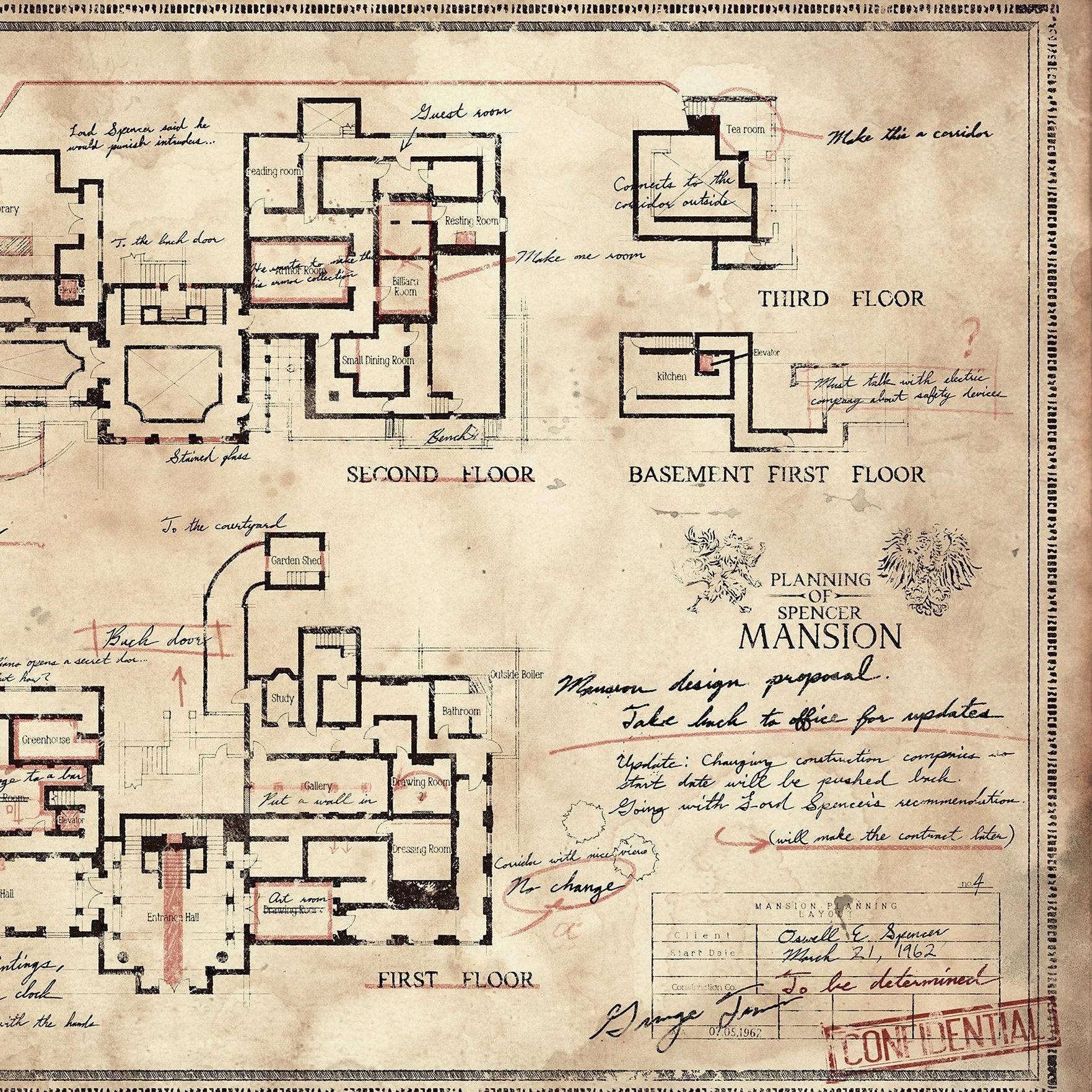 Resident Evil Game Map Poster: Detailed Raccoon City Map Print - Etsy